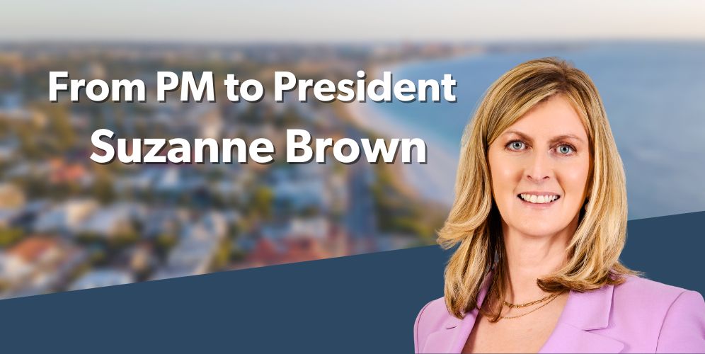 From PM to President - Suzanne Brown's journey